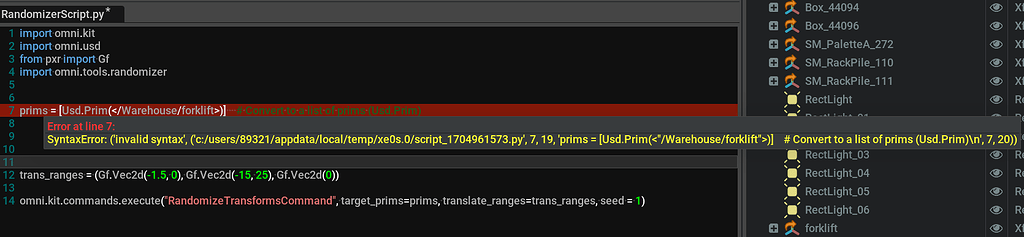 Can I set a randomizer for different objects respectively? - Isaac Sim - NVIDIA Developer Forums