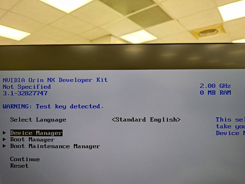 Bootloader infomation missing - Jetson Orin NX - NVIDIA Developer Forums