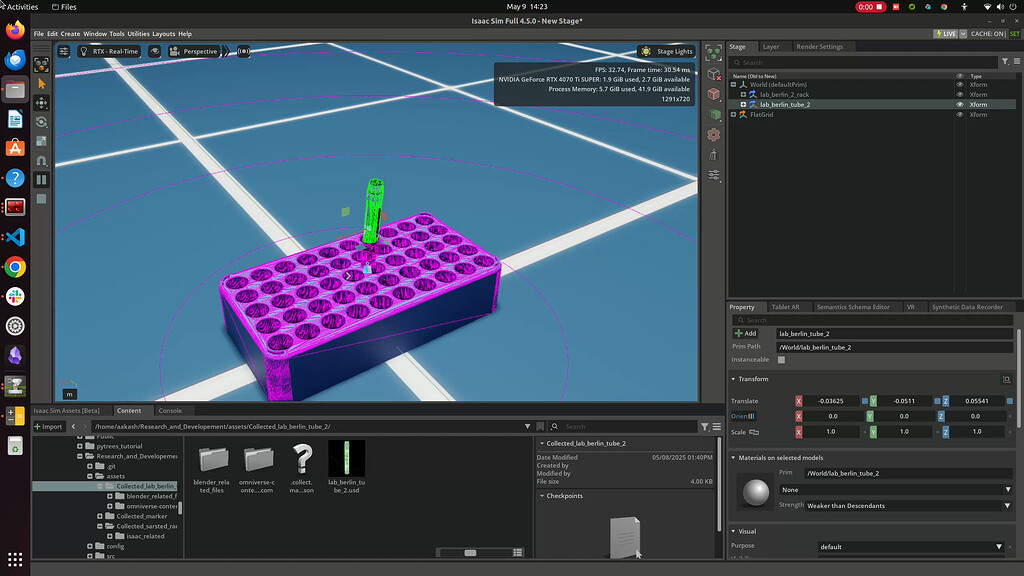 Simulation weird behaviour in standalone application - Isaac Sim - NVIDIA Developer Forums