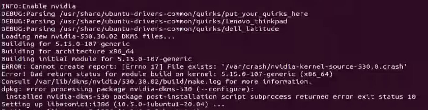 Errors were encountered while processing DKMS - Drivers - Linux ...