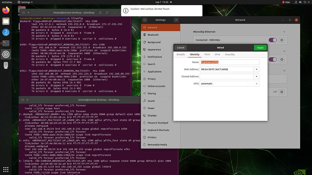 Swap and Unknown MAC address Jetson Orin Nano 4GB - Jetson Orin Nano - NVIDIA Developer Forums