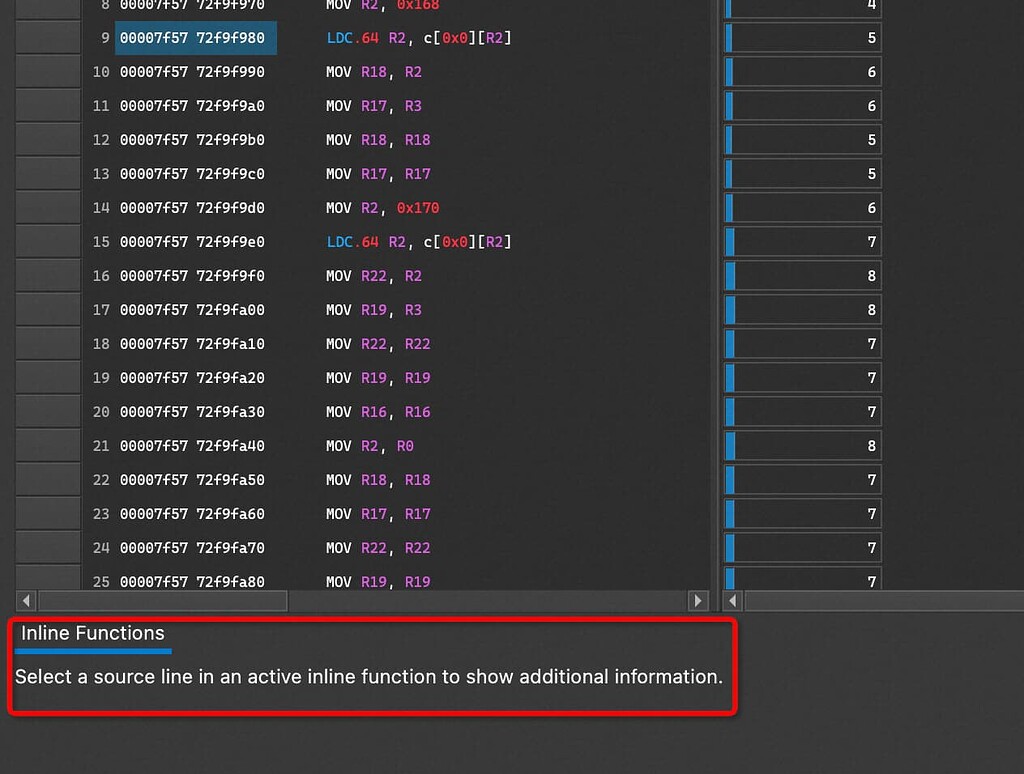 How To Use Inline Function Feature In Nsight Compute S Source View Nsight Compute Nvidia