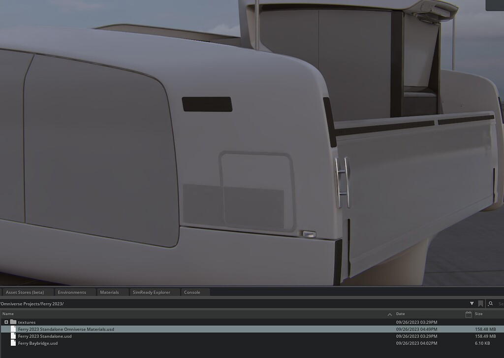 Dragging a Blender imported model into a Stage doesn't show any materials - Samples & Examples ...