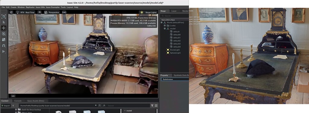 Optimizing OBJ Model Display and Detail Settings in Isaac Sim - OpenUSD ...