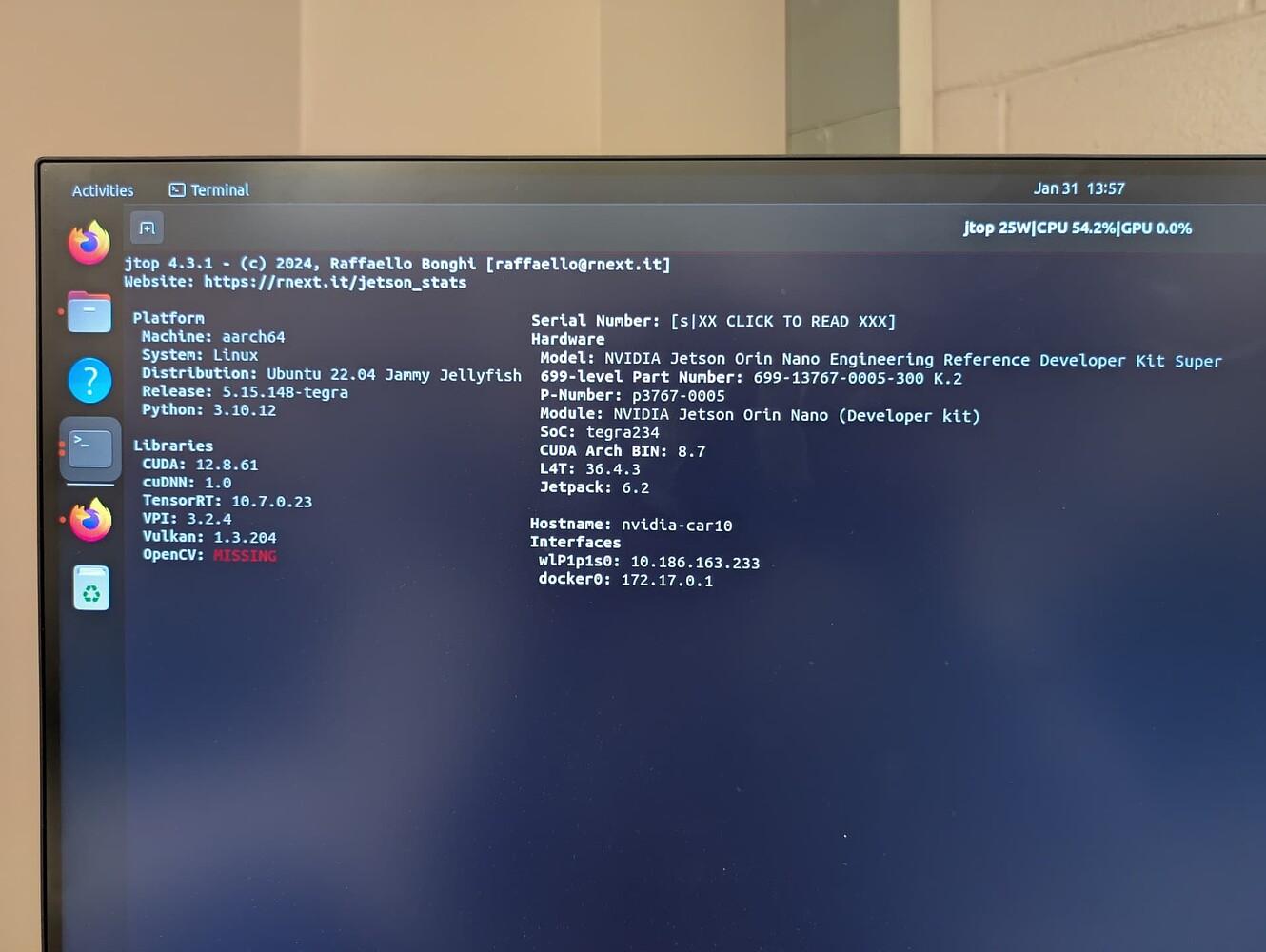 CUDA support in Jetson Orin Nano (Jetpack 6.2) - Jetson Orin Nano - NVIDIA Developer Forums