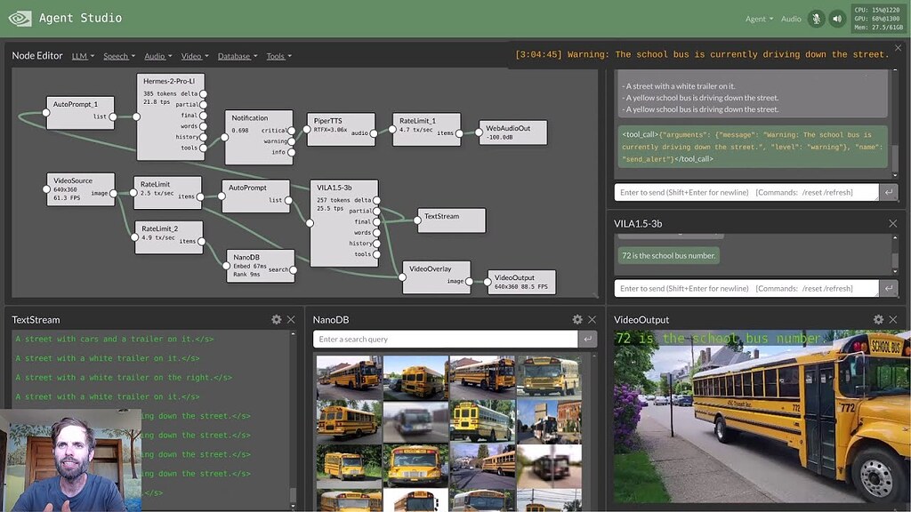 Jetson AI Lab - Agent Studio - Jetson Projects - NVIDIA Developer Forums
