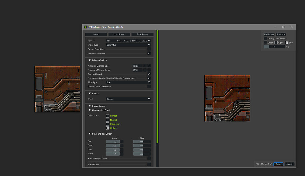 DDS textures coming out way oversaturated with more contrast - Texture Tools - NVIDIA Developer ...