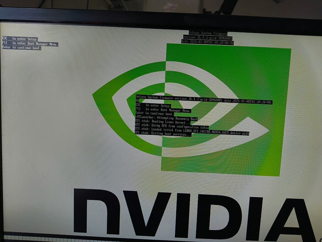 Jetson Orin Nano Super Black Screen With Blinking Cursor After NVIDIA ...