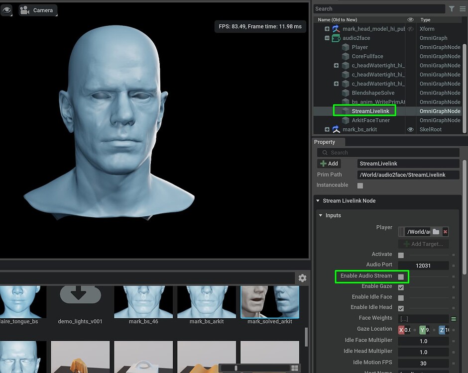 Streaming Audio Player Do Not stream sound to Unreal Engine via Omniverse Live Link plugin ...