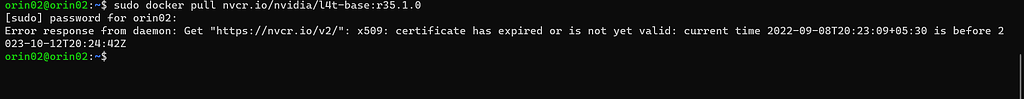 Docker Custom Image For Pipeline And X509 Certificate Error Cuopt Nvidia Developer Forums