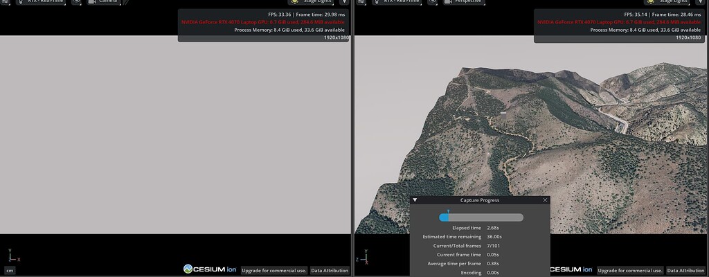 Regarding the gray screen bug that occurs when performing the movie capture function using usd ...