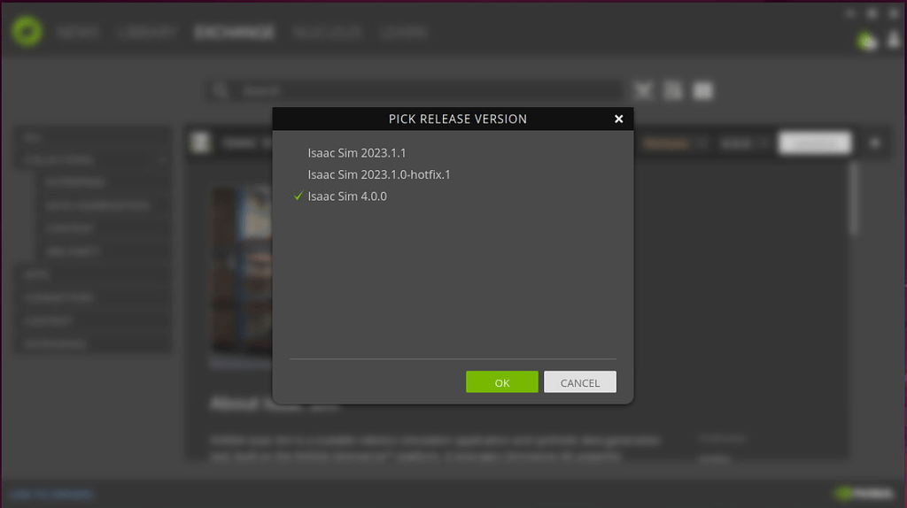 How to install isaac sim 2022.2.1 in omniverse-launcher? - Isaac Sim - NVIDIA Developer Forums