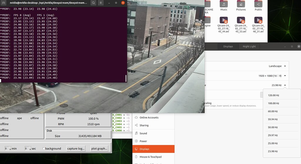 Deepstream-app Camera FPS changes according to screen refresh rate ...