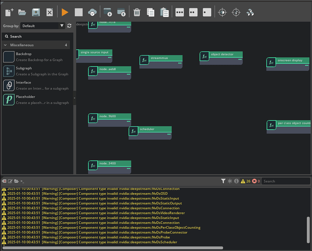 Graph Composer sample graphs not working - DeepStream SDK - NVIDIA Developer Forums