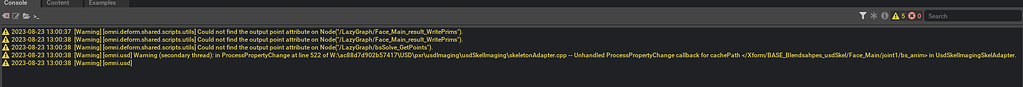 Blendshape Solve Not Working In Audo To Face 202311 Audio2face Closed Nvidia Developer 