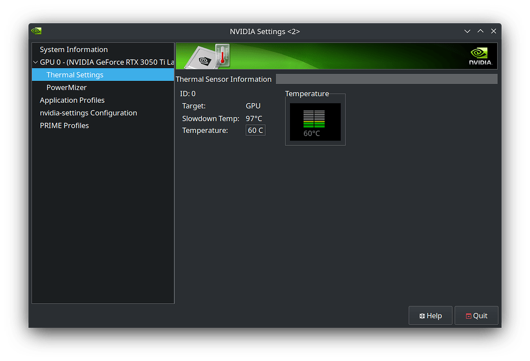 No fan control in NVIDIA GeForce RTX 3050 Ti Laptop GPU - Linux ...