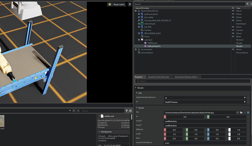 How can I import a plain PNG image on Isaac Sim? - Isaac Sim - NVIDIA Developer Forums