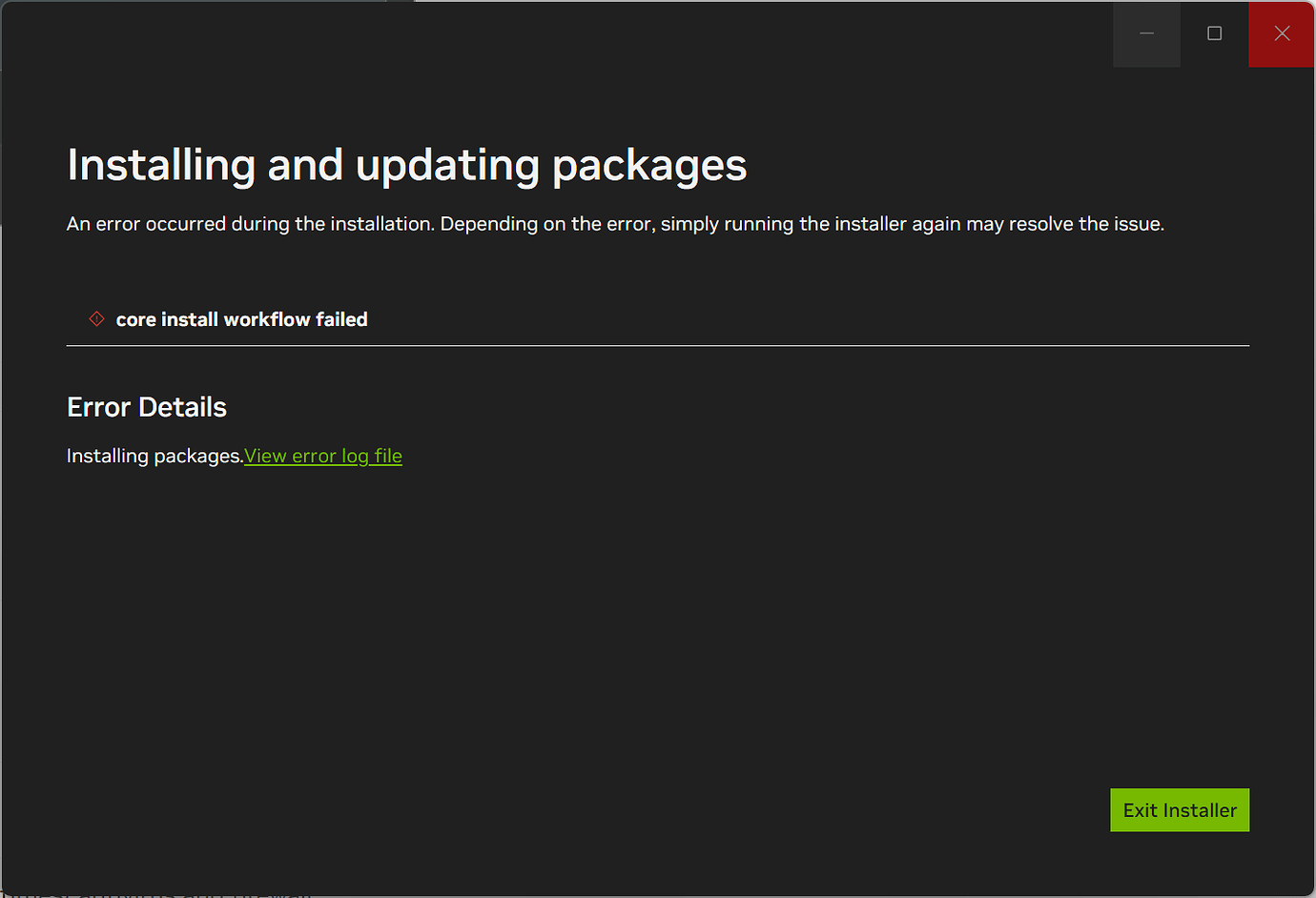 Installation Issues With Chat With Rtx 05 Ai Foundation Models And Endpoints Nvidia 