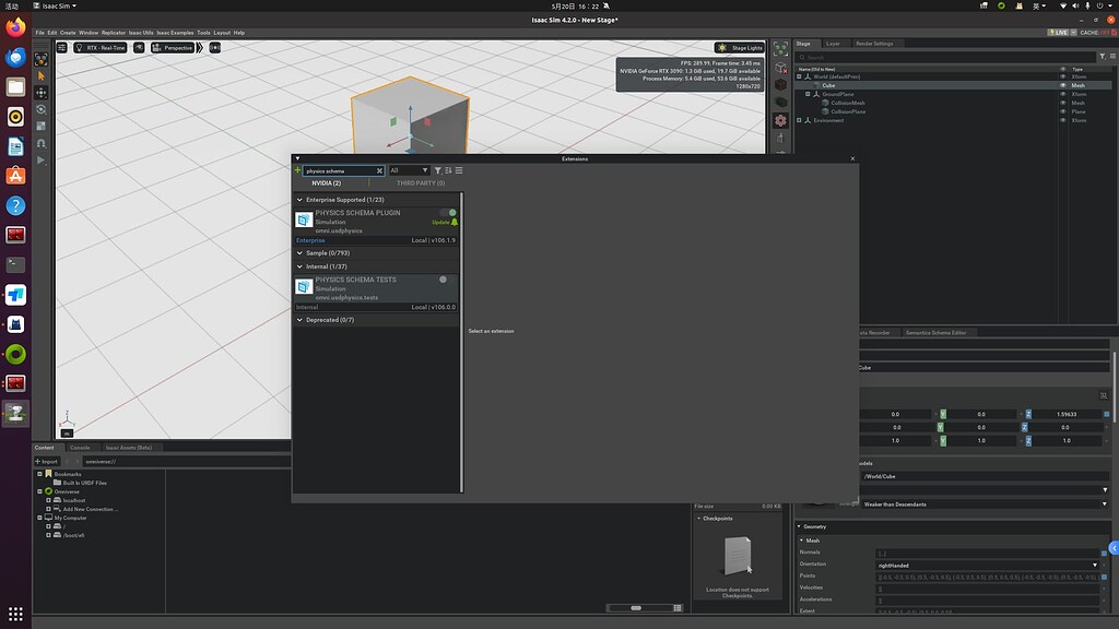 Can't find 'Add->Physics->Deformable Body' in isaac sim GUI - Isaac Sim ...
