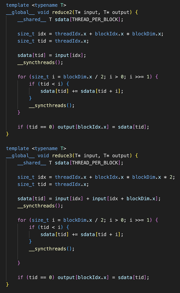 Why does reducing idle thread improve the performance significantly in reduction? - CUDA ...
