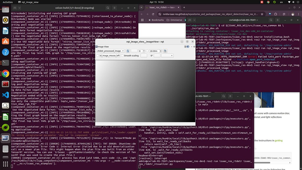 RT_DETR IsaacROS, other models and ZED2i - Isaac ROS - NVIDIA Developer Forums