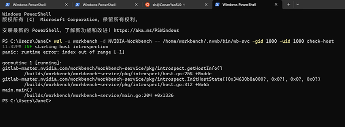 Applications Error - NVIDIA AI Workbench - NVIDIA Developer Forums