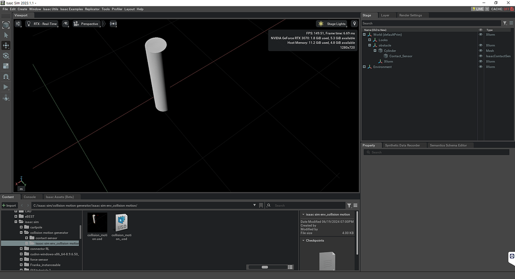 Omniverse isaac gym contact sensor - Isaac Gym - NVIDIA Developer Forums
