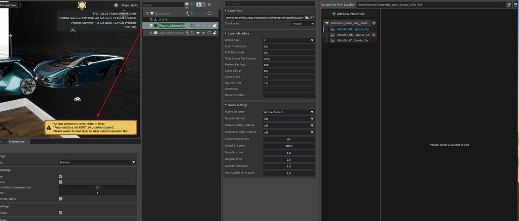 #1 Issues with Variants breaking due to Layers? - Omniverse Technical Support - NVIDIA Developer ...