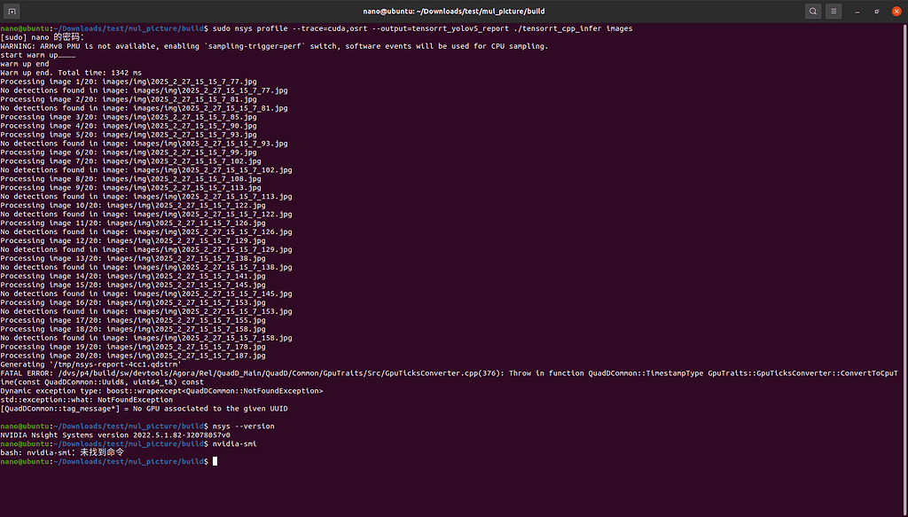 How can I use Nsight Systems on the Jetson Orin Nano to analyze my own program? - Jetson Orin ...
