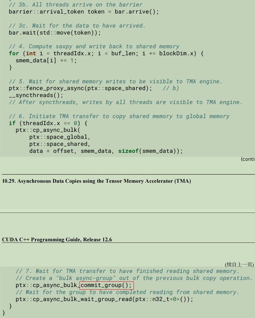 Does TMA need to commit? - CUDA Programming and Performance - NVIDIA Developer Forums