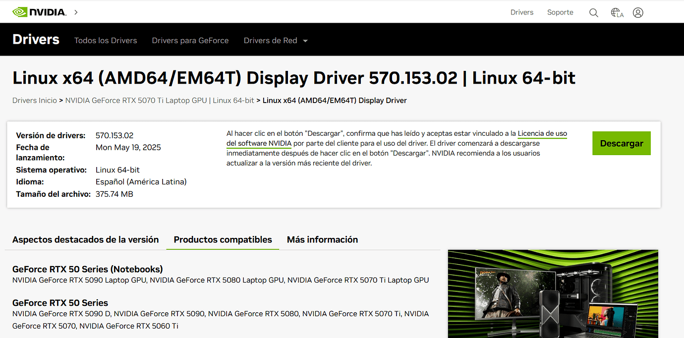 RTX 5060 driver - Linux - NVIDIA Developer Forums