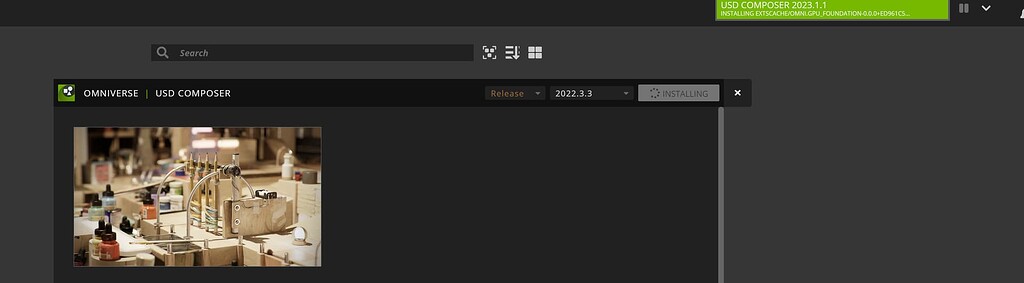 Help, while installing usd composer it stays stuck on installing - Samples & Examples - NVIDIA ...