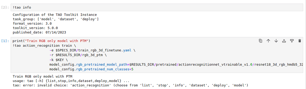 TAO toolkit 4.0 actionrecognitionnet training error - TAO Toolkit - NVIDIA Developer Forums