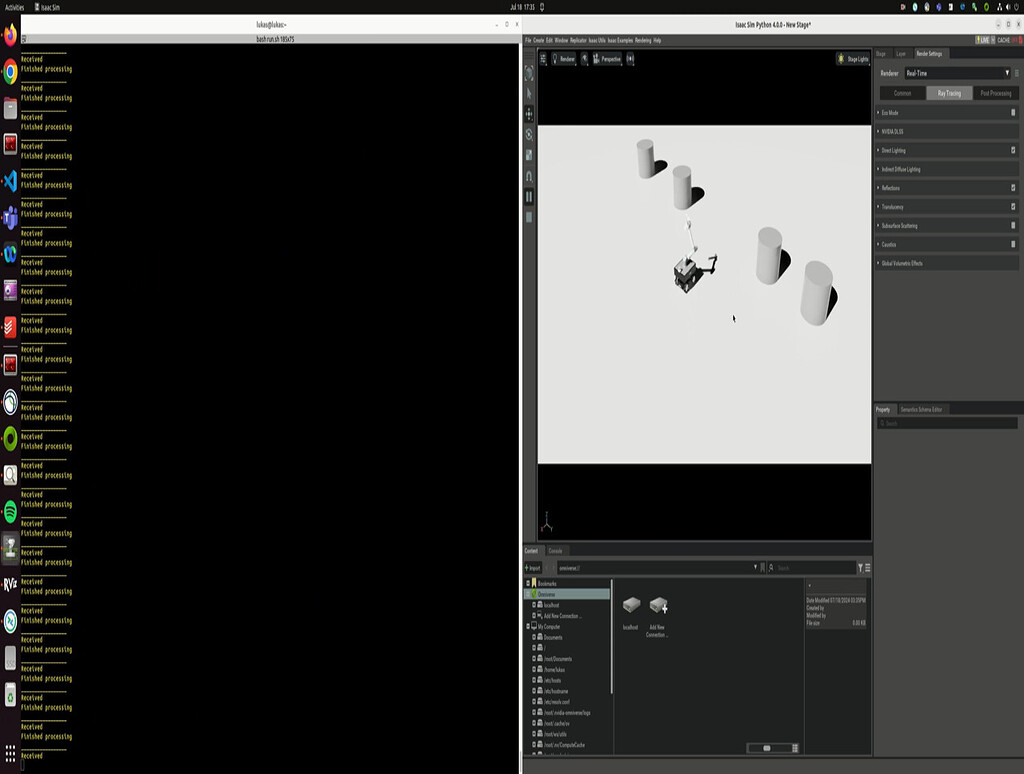 Simulation Slowdown with PointCloud2 Subscriber - Isaac Sim - NVIDIA Developer Forums