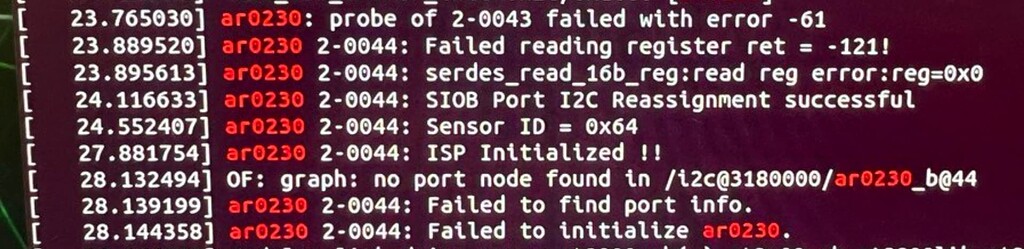 Advice on porting e-con cameras (AR0230) to custom 32GB Orin carrier ...