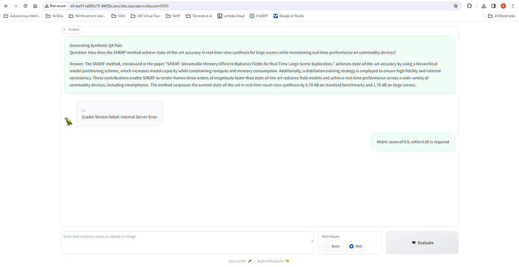 Part 5 Assessment In Dli Course ‘building Rag Agents For Llms Ai Foundation Models And