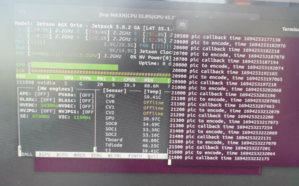 Jetson AGX Orin encode very slow - Jetson AGX Orin - NVIDIA Developer Forums