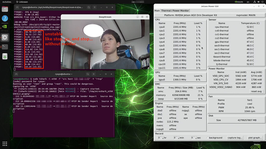 How can I improve instability of FPS when I use RTSP stream - DeepStream SDK - NVIDIA Developer ...