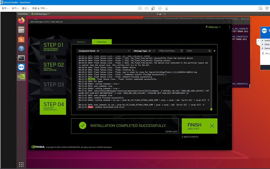 OrinNX Flash ERROR - Jetson Orin Nano - NVIDIA Developer Forums