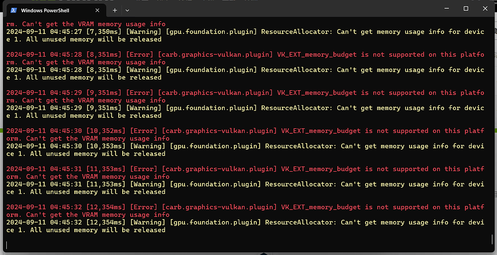 Isaac sim installed version 4.0.0 but can't run the intensive learning demo file properly ...