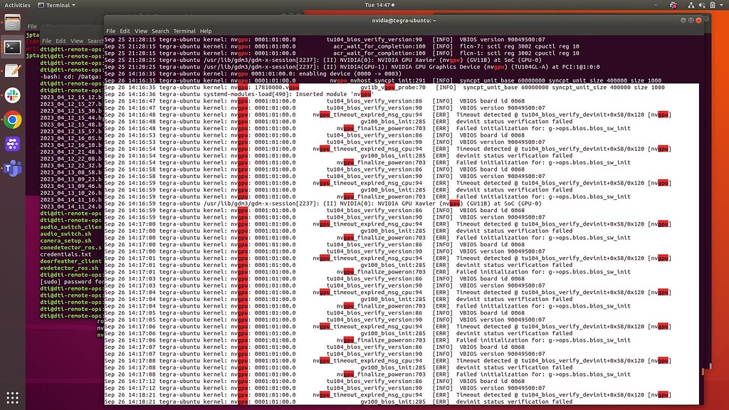 Pegasus Xavier not detecting gpus consistently - DRIVE AGX Xavier General - NVIDIA Developer Forums
