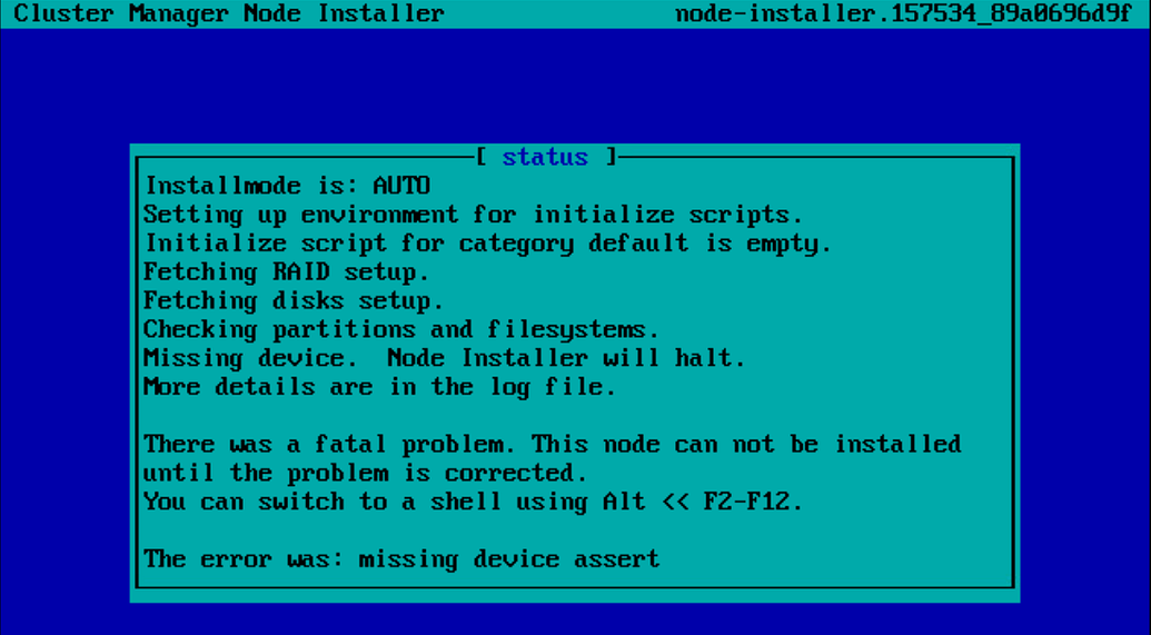 Missing Device Assert Error - Base Command Manager - NVIDIA Developer ...