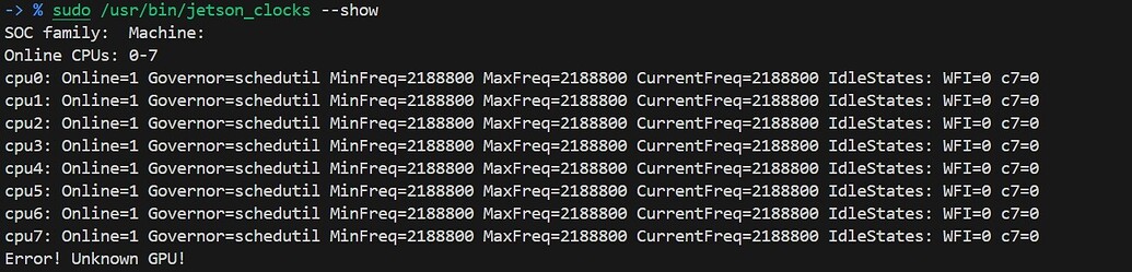 How to run jetson_clocks inside docker container? - Jetson Orin NX - NVIDIA Developer Forums