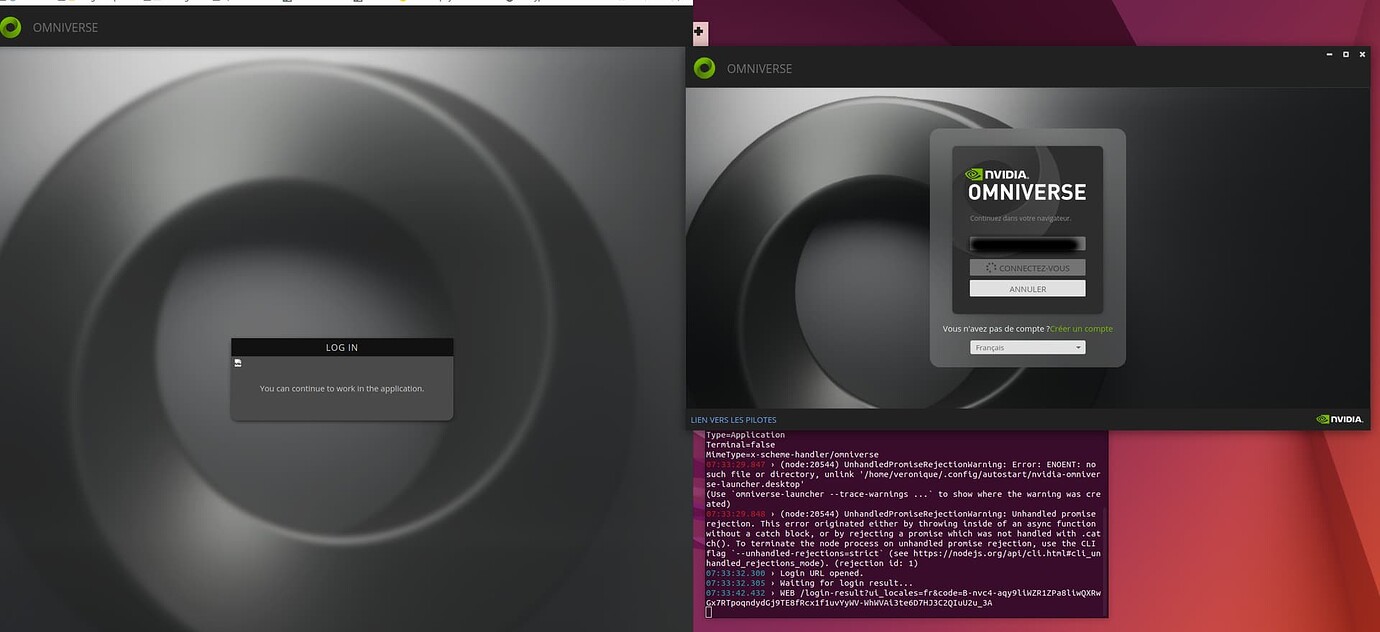 Omniverse Launcher stuck at login In Ubuntu - Launcher - NVIDIA Developer Forums