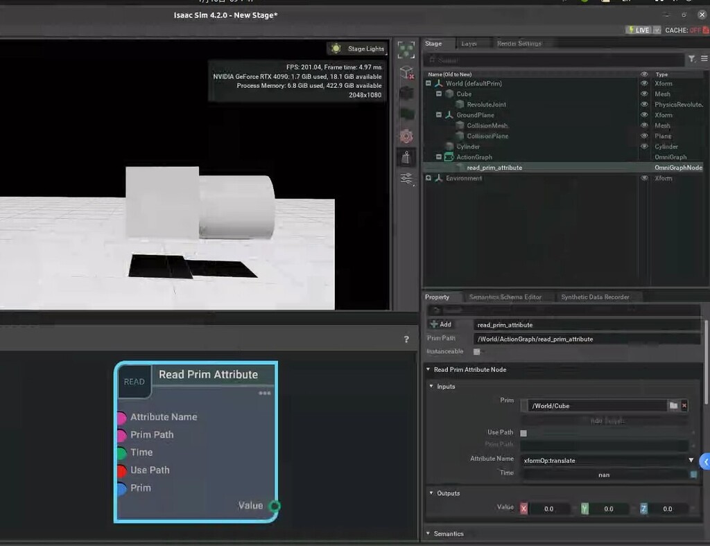How to get the position of the rigid body - Isaac Sim - NVIDIA ...