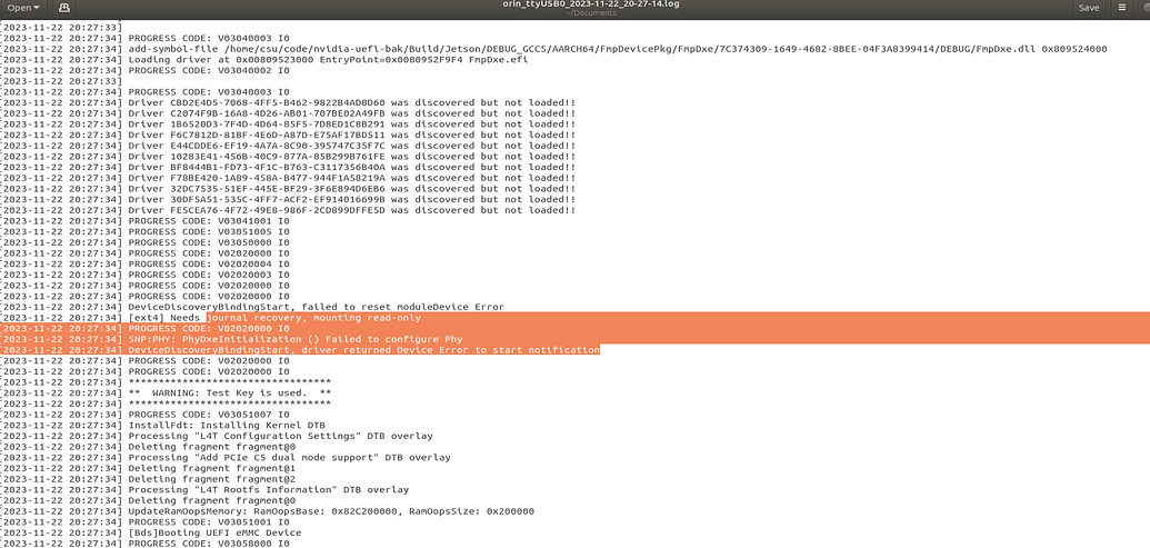 Jetson Agx Orin Uefi Startup Error Jetson Agx Orin Nvidia Developer Forums 