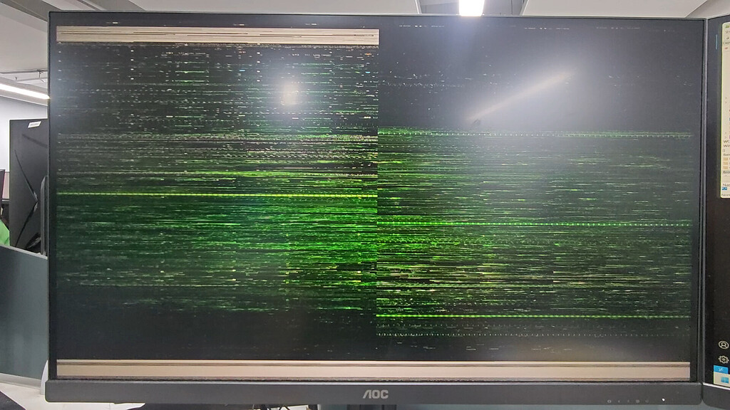 AGX Thor shows abnormal display when using the DP interface to connect ...