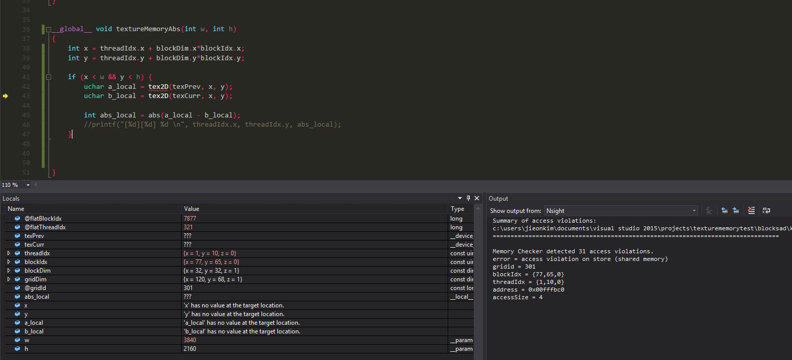 Texture Memory And Shared Memory Cuda Programming And Performance Nvidia Developer Forums