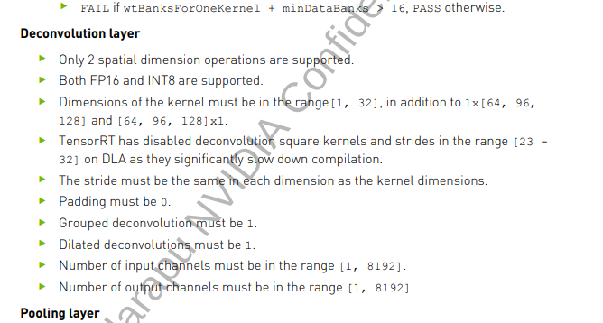 Does DLA support convTransPose layer? - DRIVE AGX Xavier General ...