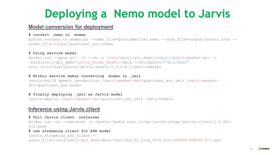 Jarvis Hindi model giving gibberish output - Riva - NVIDIA Developer Forums